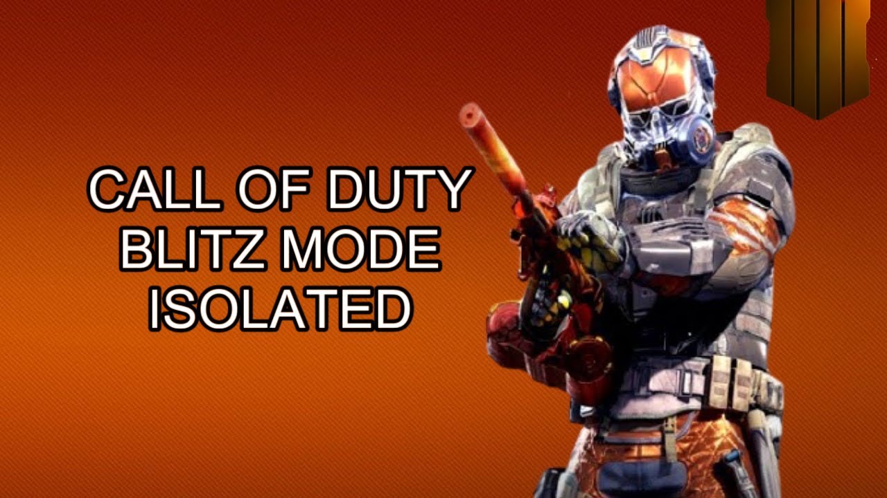 Call of Duty - BLITZ mode - Isolated map - YouTube