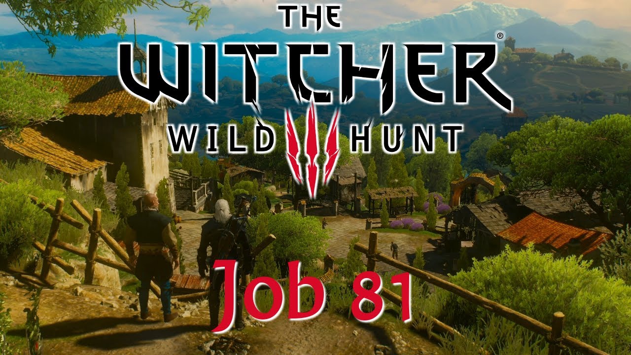 Let's Play The Witcher 3: Job 81 - YouTube