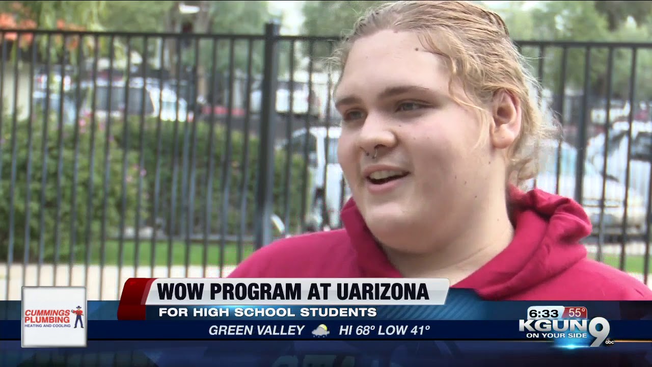 WOW program at UA helping high school students - YouTube