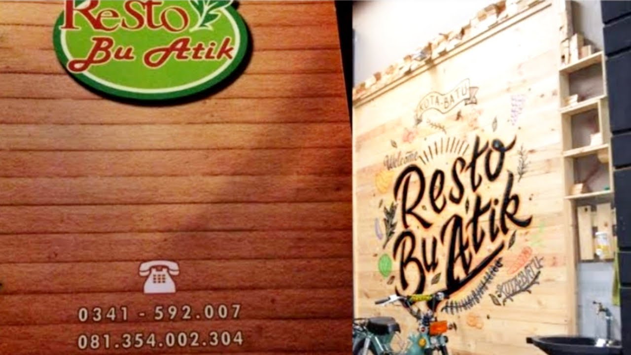 Resto Bu Atik Yang Hits di Kota Batu - YouTube
