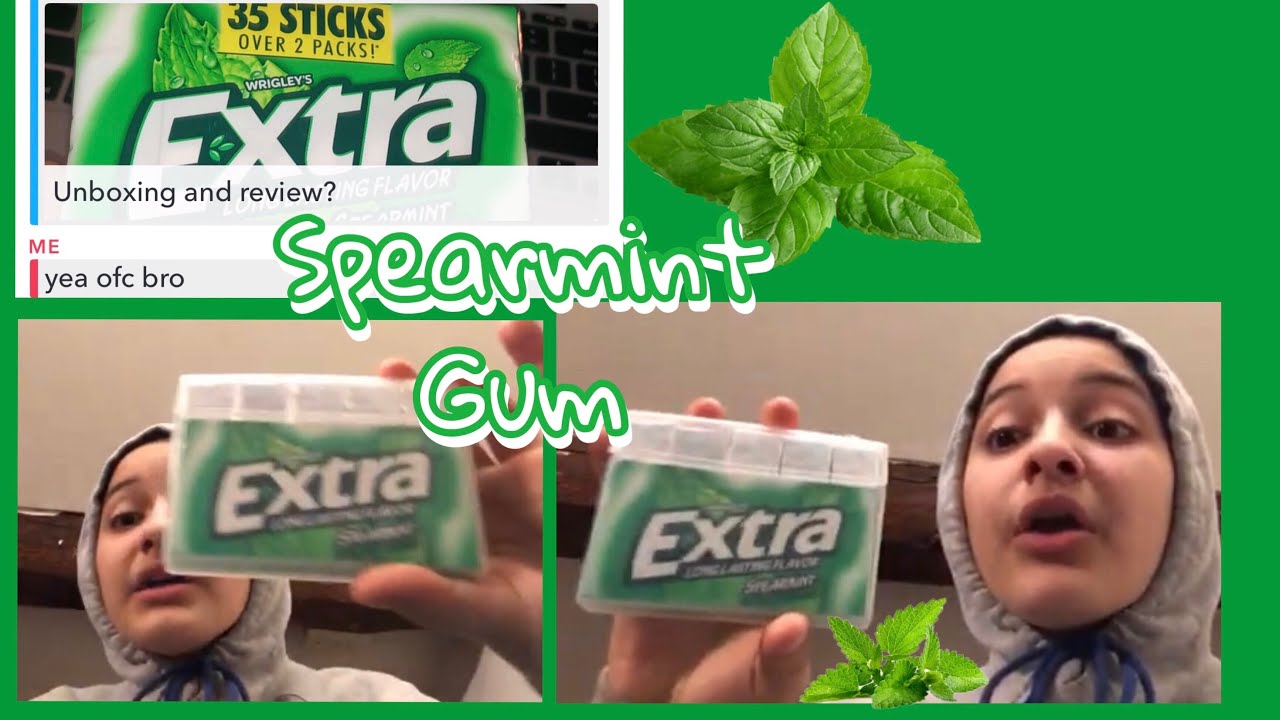 unboxing + review of EXTRA gum - YouTube