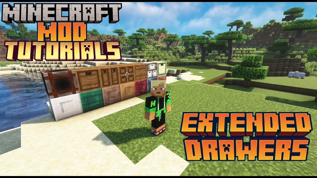Extended Drawers Tutorial - Bestes Lagersystem einfach erklärt[modded ...