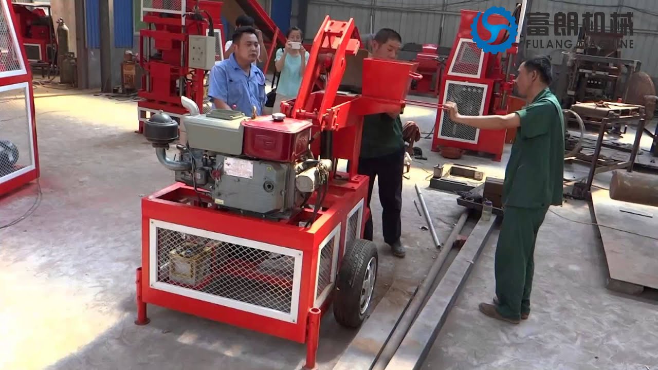 FL1 20 Hydraform machine for sale Soil interlocking brick making ...