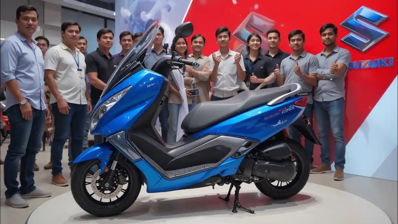 New 2025 Suzuki Burgman 180 Firs look V Fanily Launched.!!! - YouTube