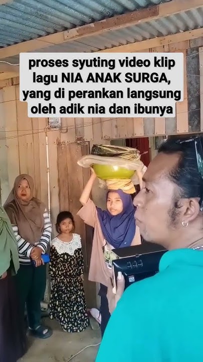 proses syuting video klip lagu NIA ANAK SURGA #shortsviral #shortsyoutube - YouTube