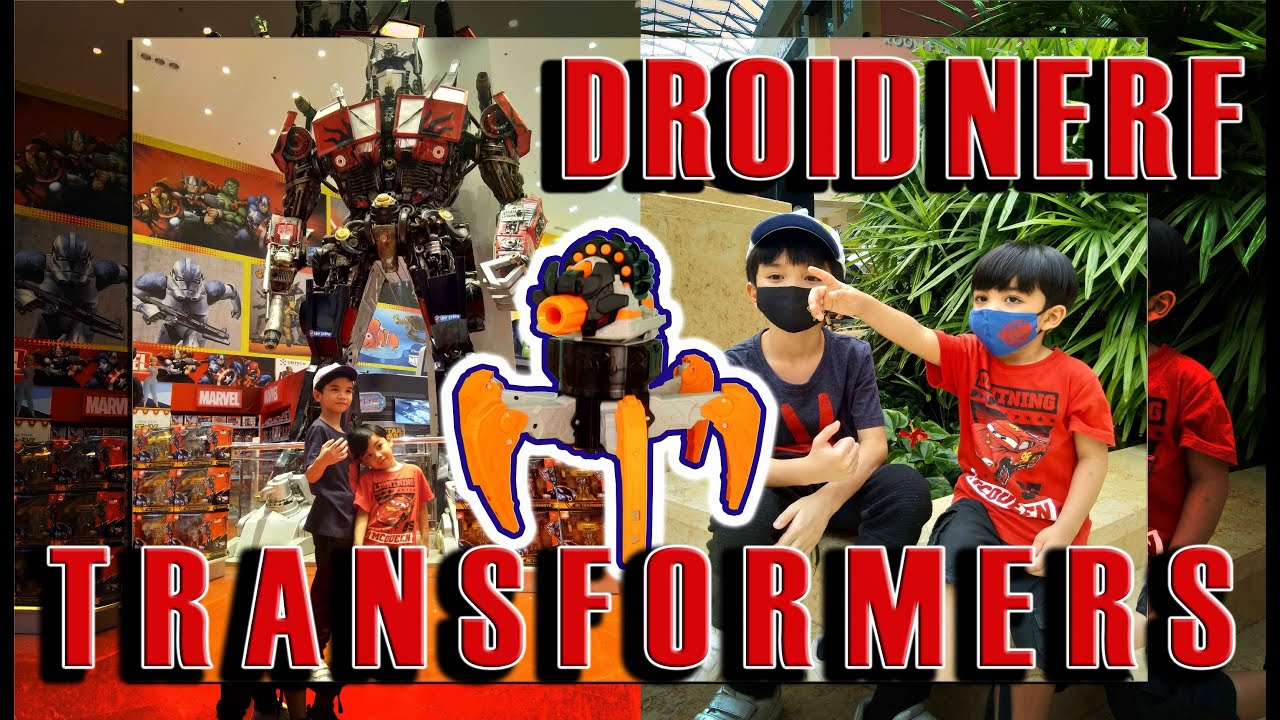 NERF COMBAT CREATURES TERRADRONE | THE ULTIMATE RC BATTLE DRONE | TRANSFORMER OPTIMUS PRIME ...