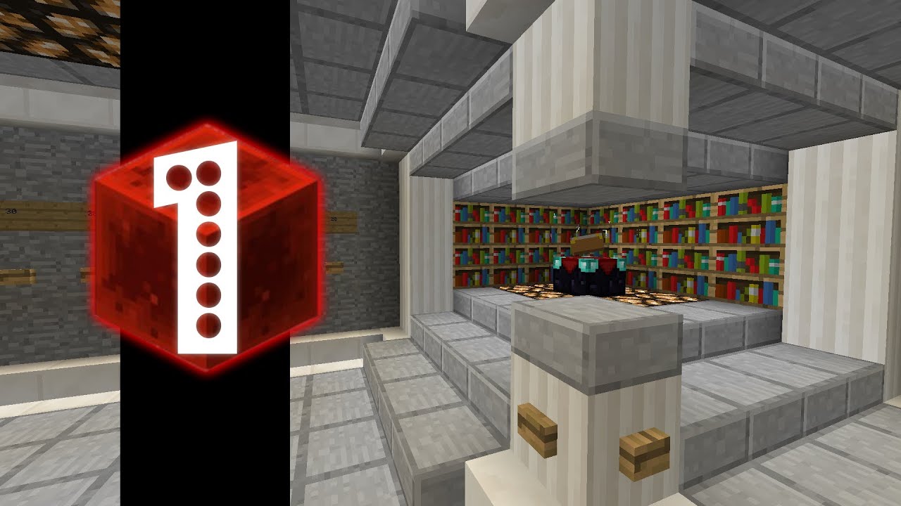 Let's Redstone #1: Fully adjustable enchanting room ! [1.6.2] - YouTube