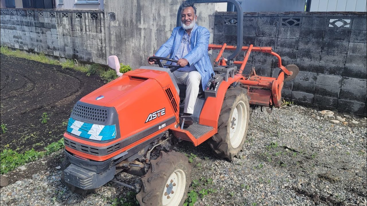 How to Drive Tractor in Japan | Chief Guest Driving Test in Japan ...