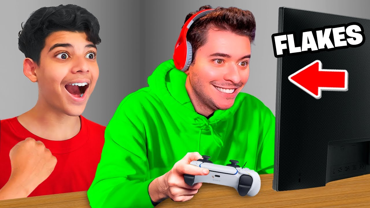ENSINANDO O FLAKES A JOGAR NO CONTROLE! - YouTube