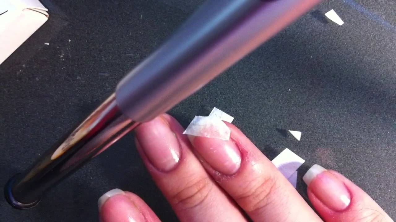 Como consertar unhas quebradas - YouTube