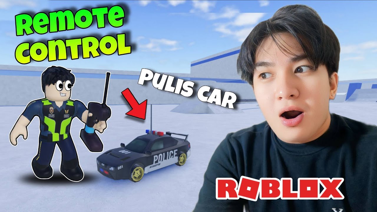 NAGLARO ako ng REMOTE CONTROL na PULIS CAR sa ROBLOX - YouTube