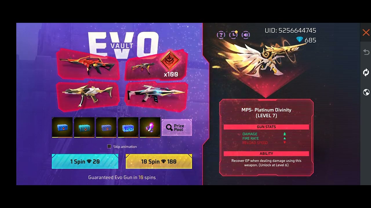 new evo mp5 gun skin - YouTube