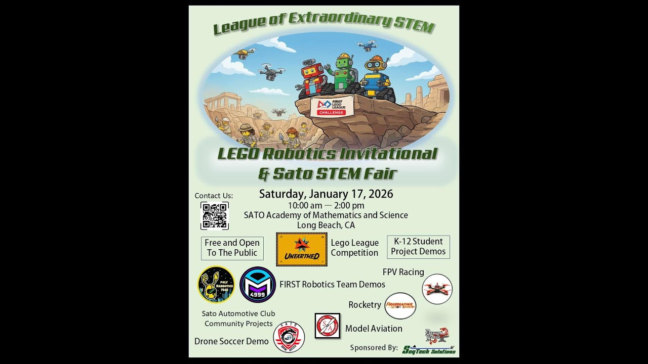 2026 FLL Invitational Tournament at the Sato STEM Fair - YouTube