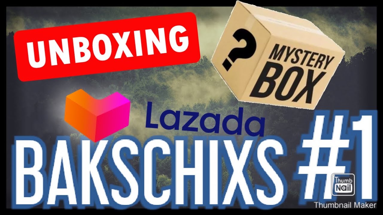 Lazada mystery box/unboxing - YouTube