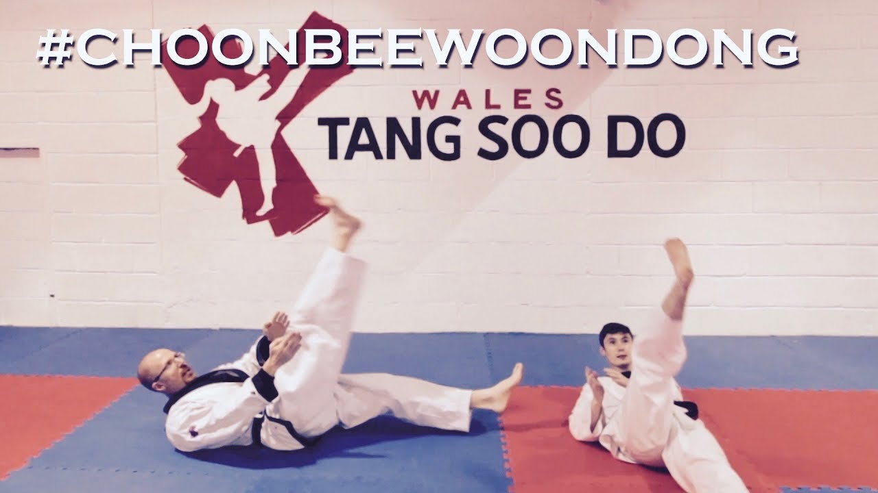 Wales Tang Soo Do (WTSDA) Choon Bee Woon Dong (Leg Raise Isolation ...