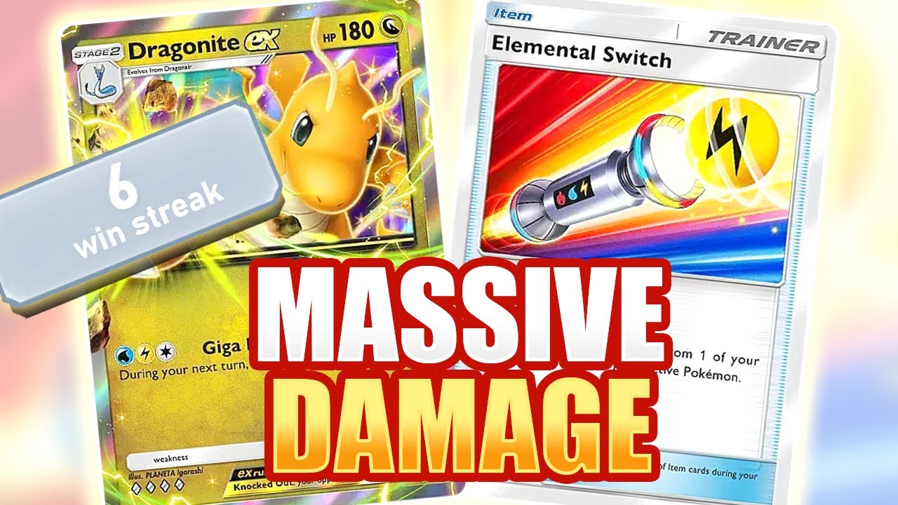 This Dragonite Deck Will Stack Rank Wins And Damage!| Pokémon TCG ...