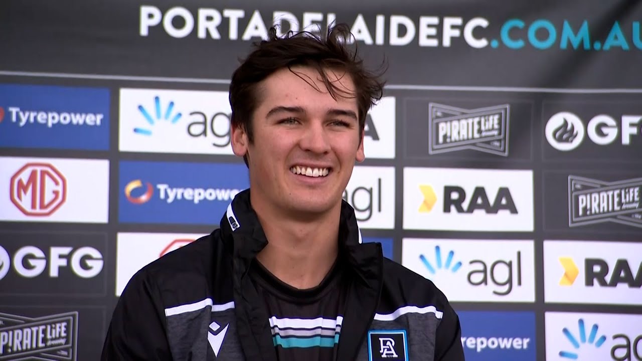 Connor Rozee press conference - 7 December 2020 | PTV - YouTube