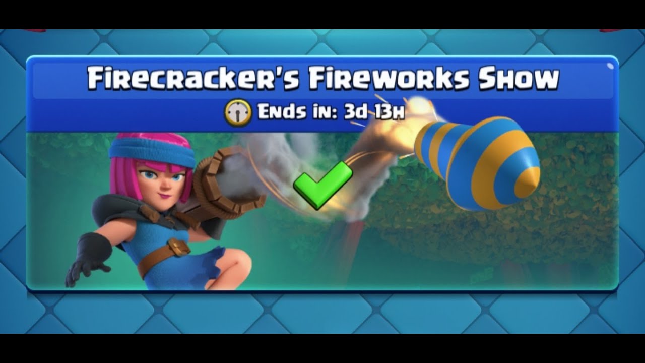 Firecracker Challenge - Clash Royale - YouTube