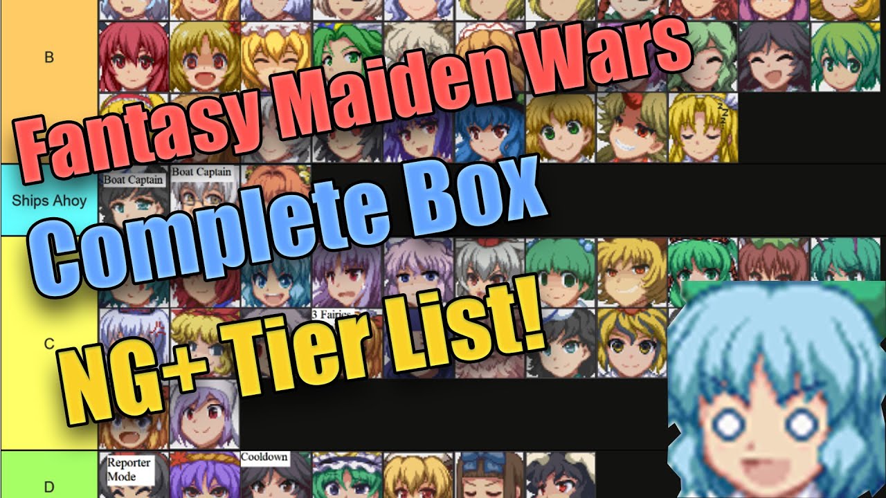 Fantasy Maiden Wars Complete Box: NG+ Tier List (Ft. @OfficialMisuki ...