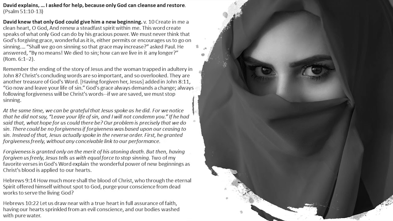 REPENT NOW FOR GOD’S FRESH START—When We Repent of Sin We Have A New ...