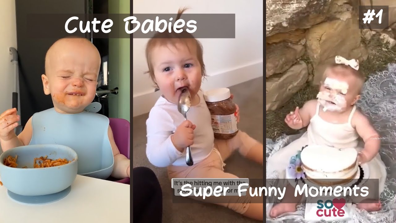 Cute Babies Super Funny Moments Compilation | #1 | funny baby videos # ...