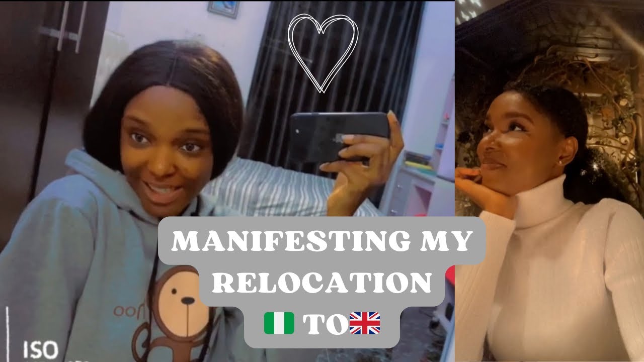 MANIFESTING MY RELOCATION TO THE UK 🇬🇧 😅 The Law of Attraction. //Nigeria to UK travel vlog 🇬🇧 ...