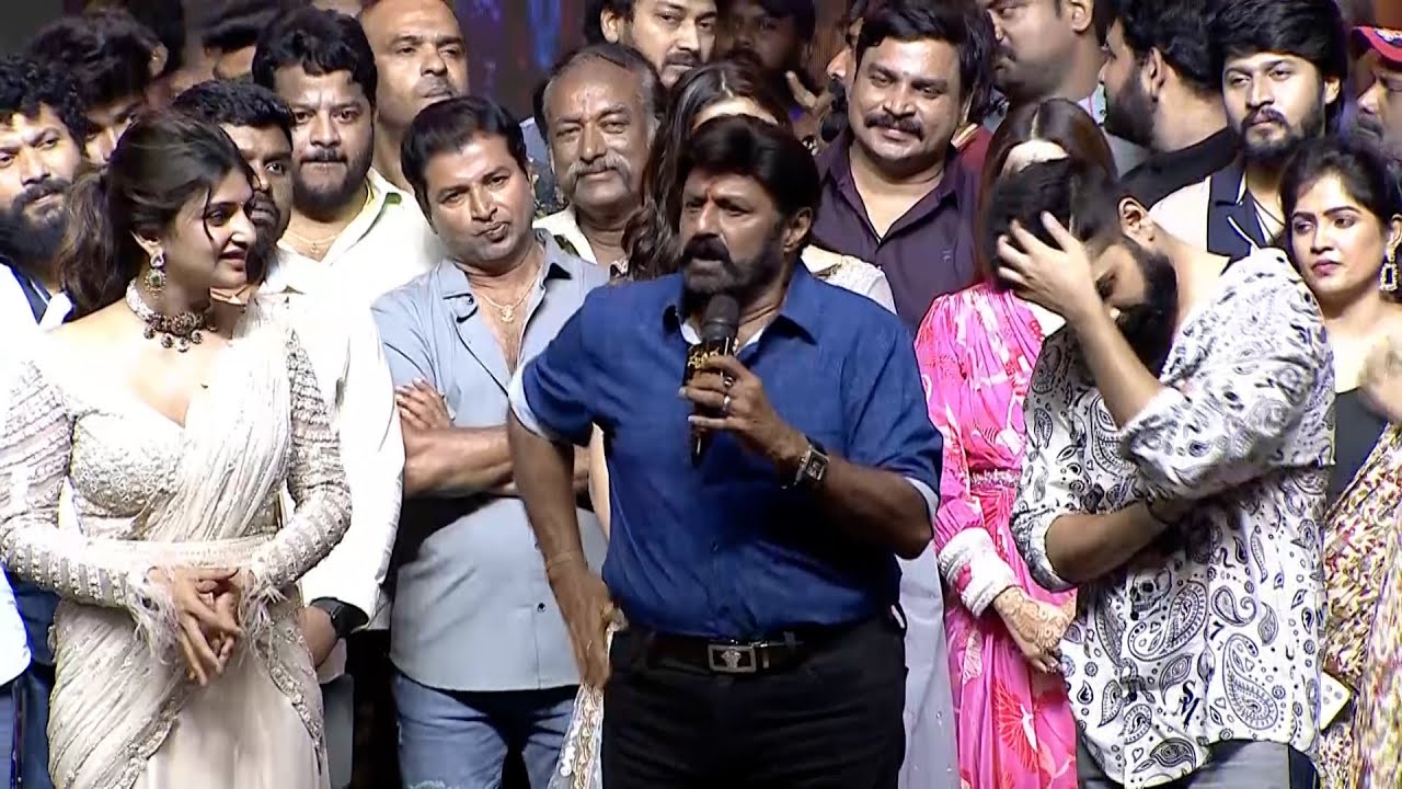 BalaKrishna Full Speech @Skanda Pre Release Event | MS Talkies - YouTube