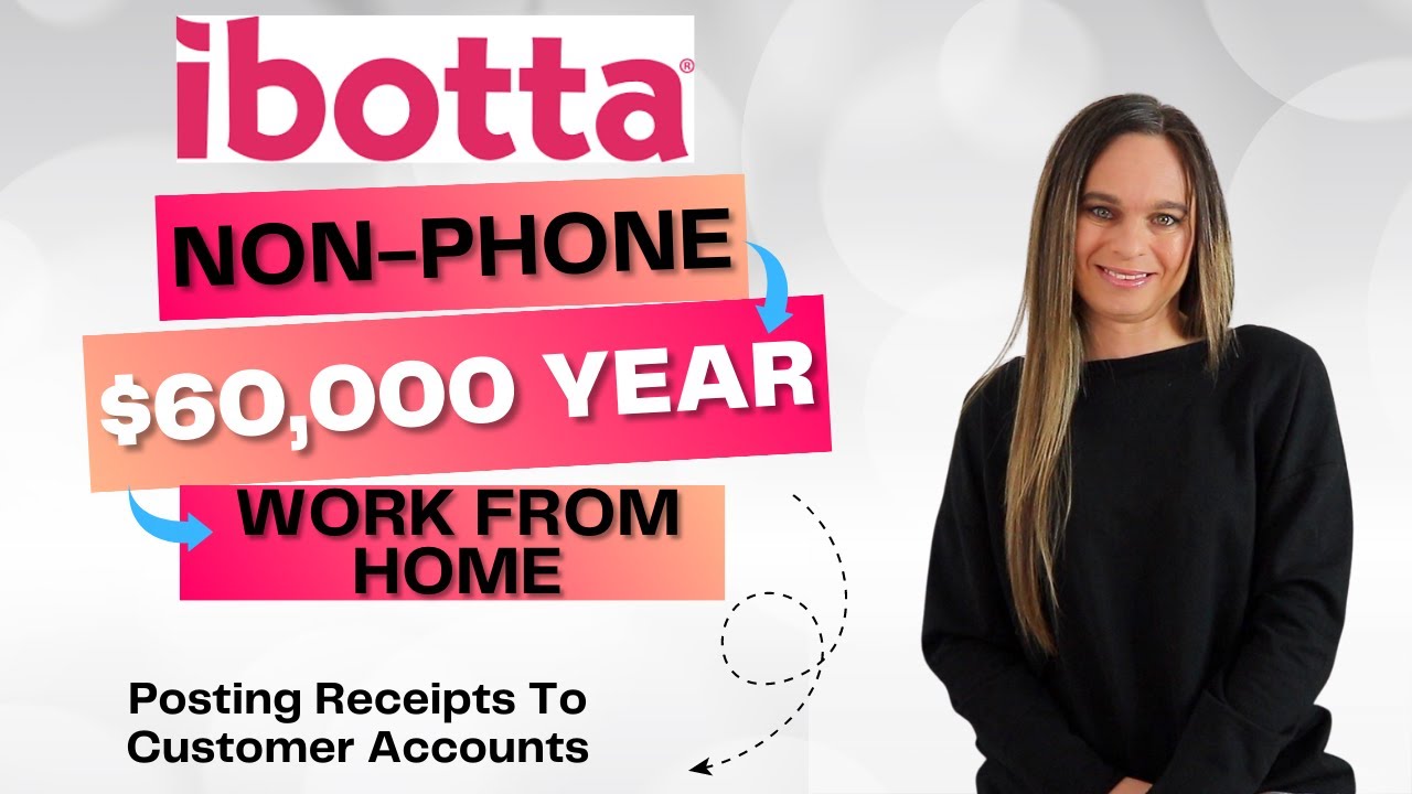 Ibotta $45,000 To $60,000 Year NON-PHONE Work From Home Job Posting ...
