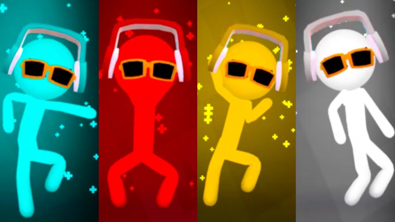 Stickman Funny Mini games - Stickman Party 1 2 3 4 Player gameplay ...