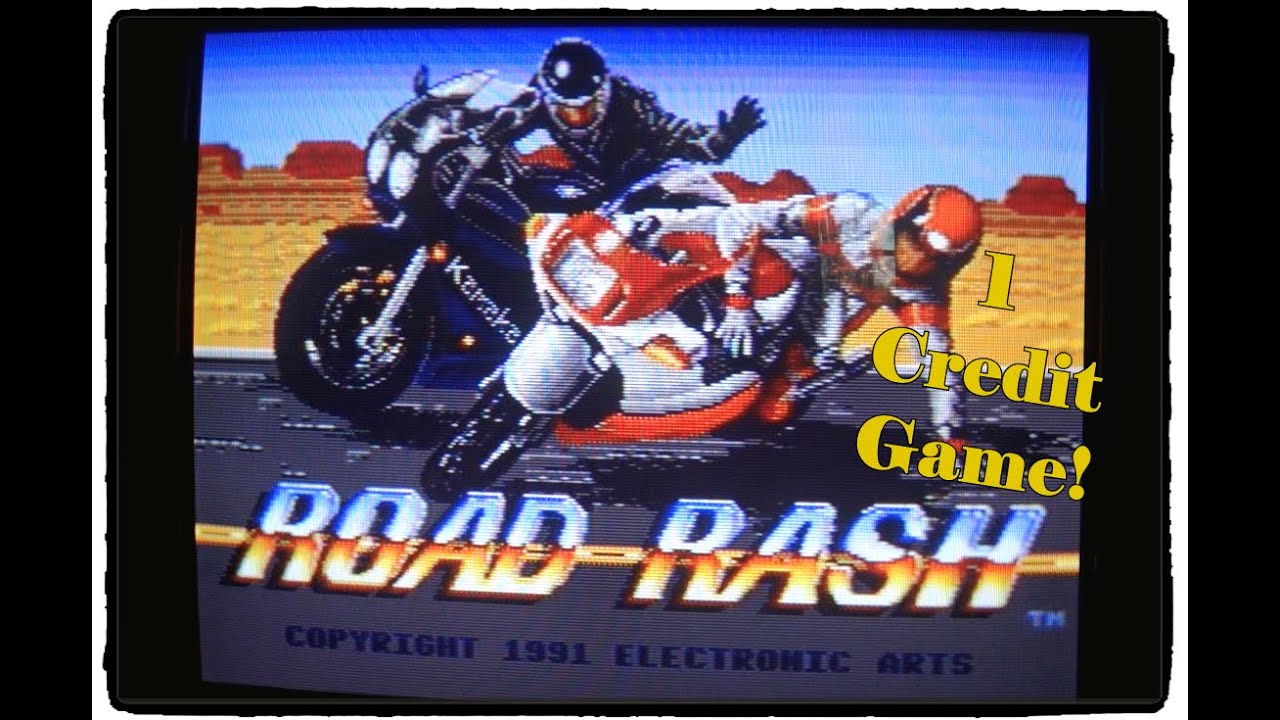 Road Rash-SEGA Genesis-1 Credit Game - YouTube
