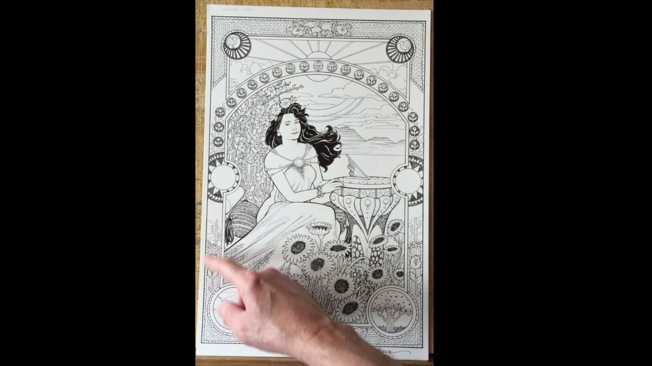 Terry Moore: How to Work for Publishers & A Review Of My Art Nouveau ...