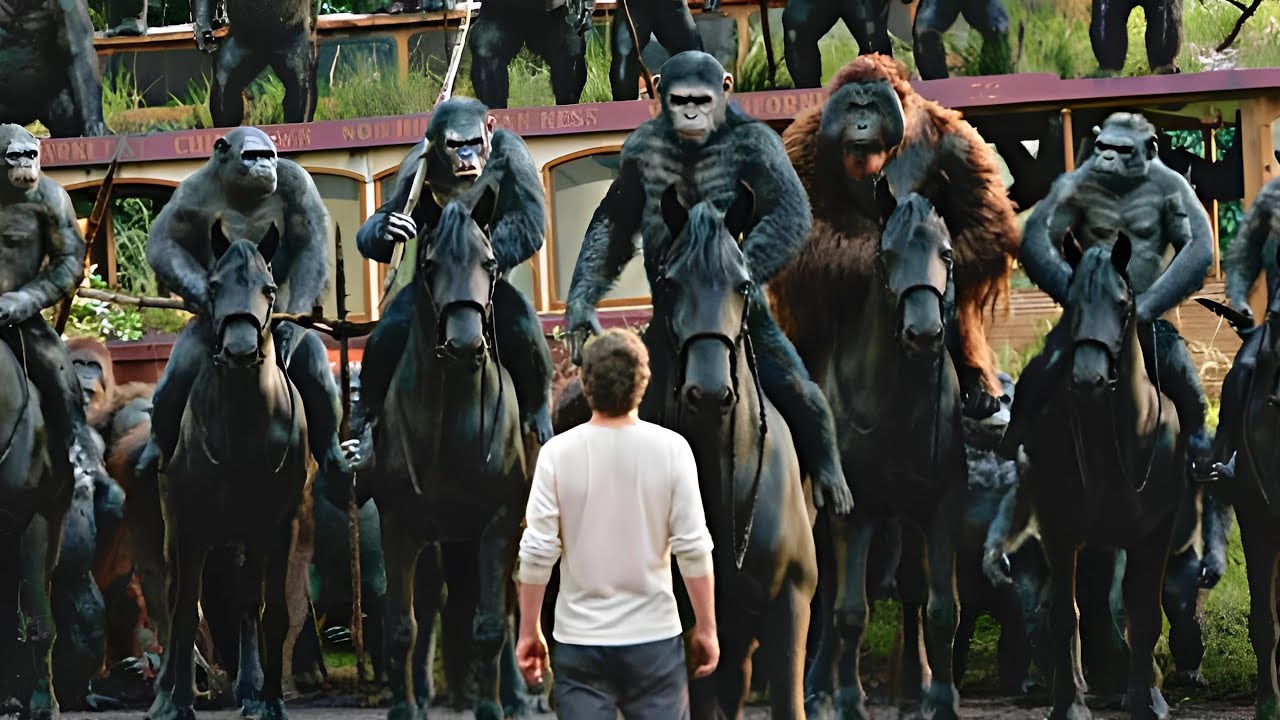 In The Future, 200 IQ Apes Learn To Ride Horses And Wage WAR On Last ...