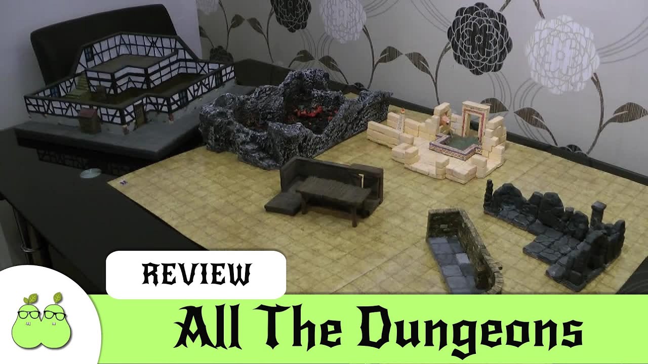 3D Miniature Dungeon Roundup - All The Dungeons - YouTube