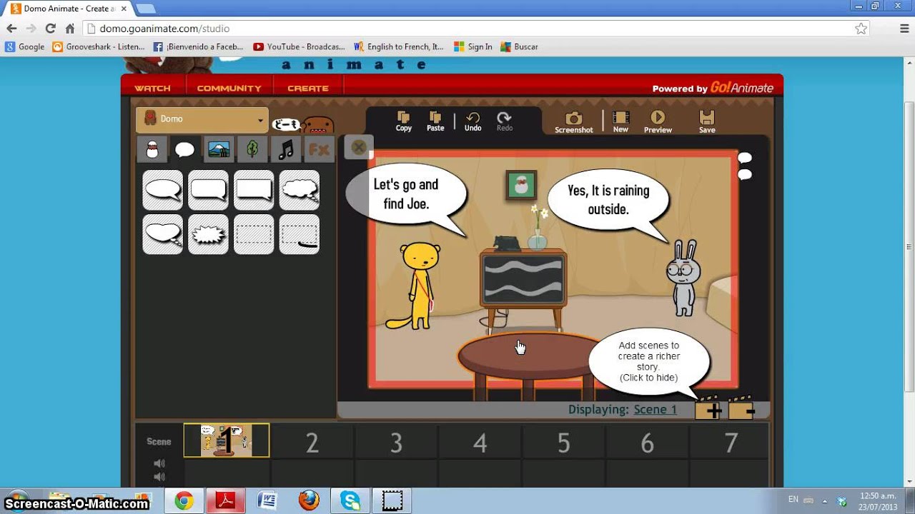 Use domo.goanimate - YouTube
