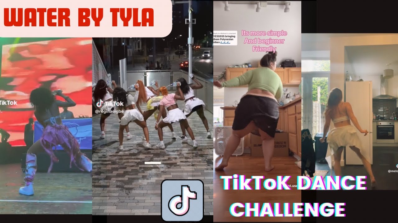 Water - tyla || dance challenge 💃 Tiktok complication challenge || more ...