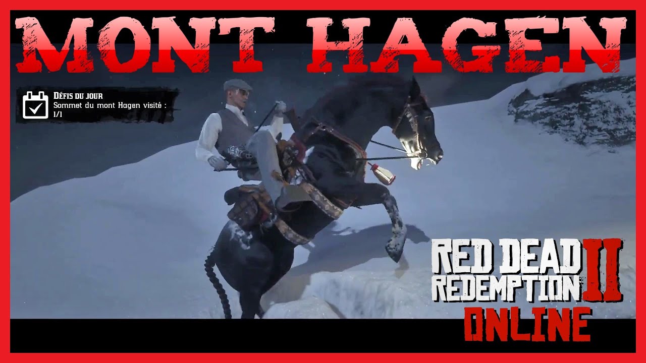 *VISITER LE MONT HAGEN, EMPLACEMENT*, DÉFI QUOTIDIEN, SUR RED DEAD ...