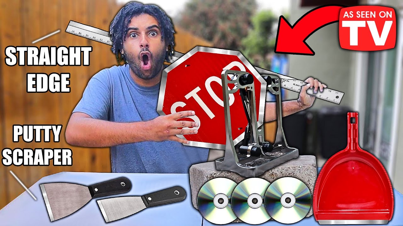 This "AS SEEN ON TV" Product Can Make ANYTHING SHARPER THAN A RAZOR!! 2 ...