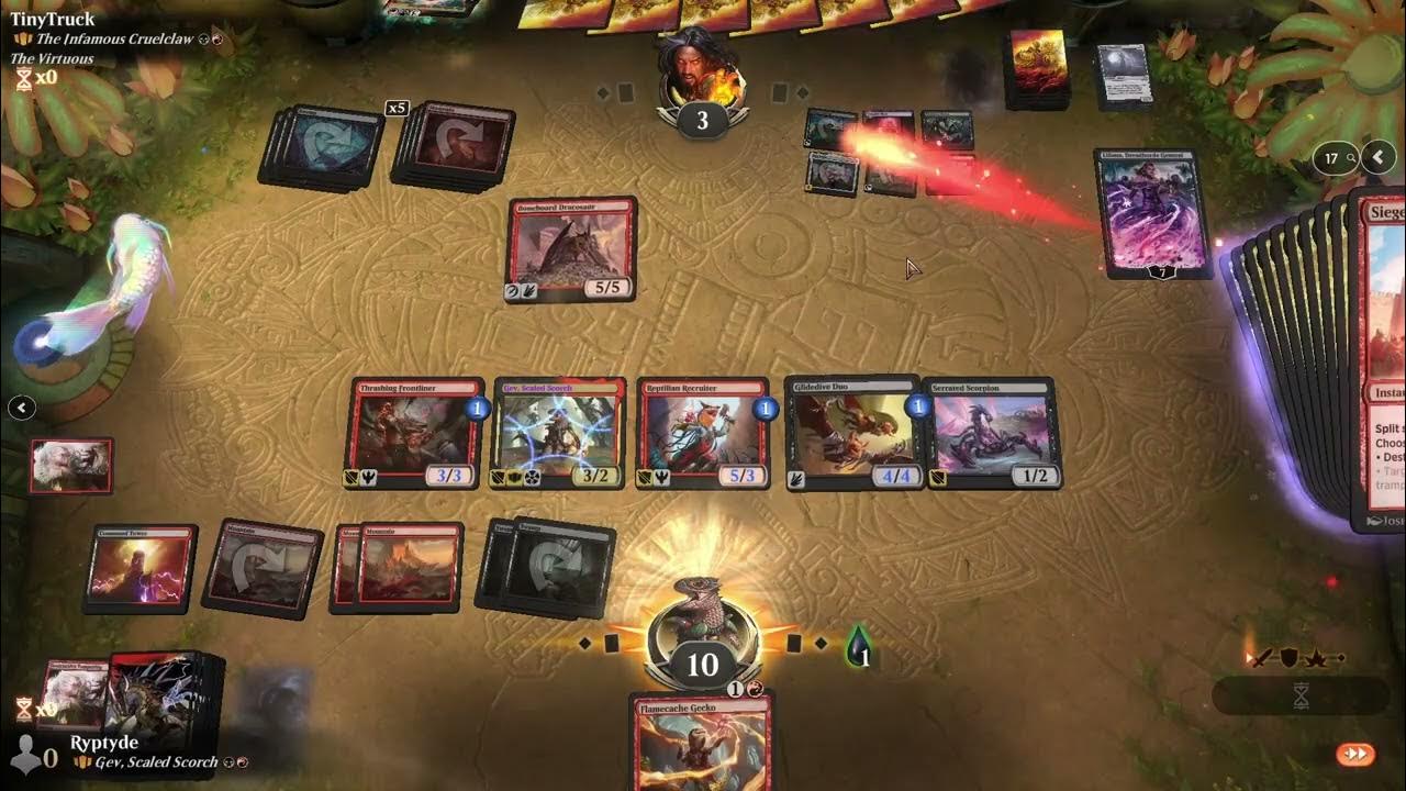 The biggest emotional rollercoaster i've ever been on in MTGA - YouTube