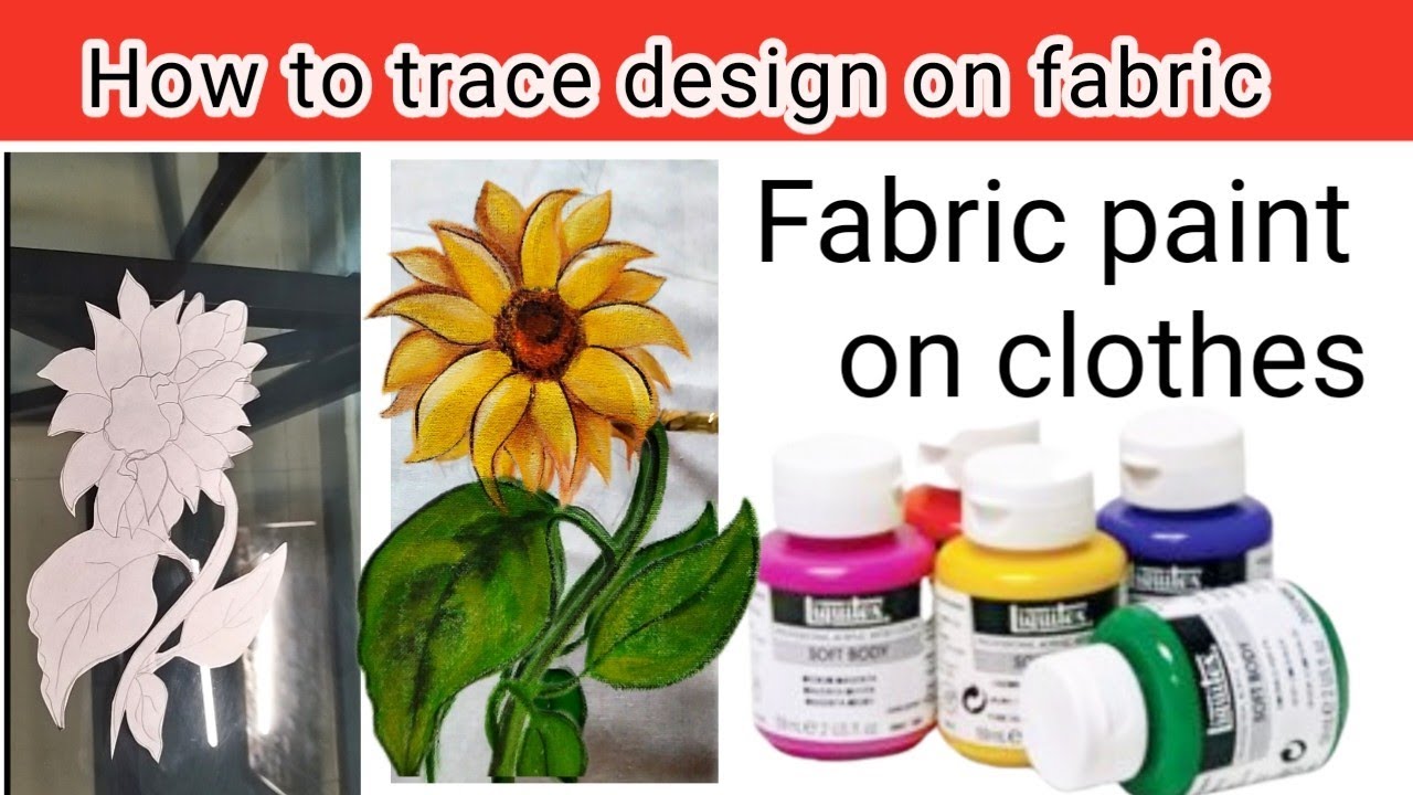 Fabric पर design trace kese करें? permanent fabric color कौन सा है ...