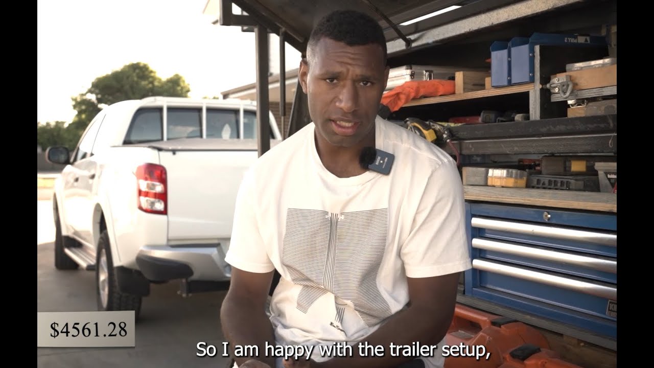 MY Carpentry TOOL TRAILER SETUP - YouTube