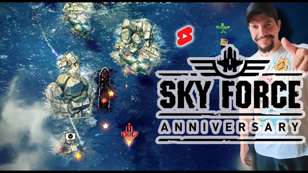 Sky Force Anniversary gameplay TOP jogo de navinha Free #skyforce - YouTube