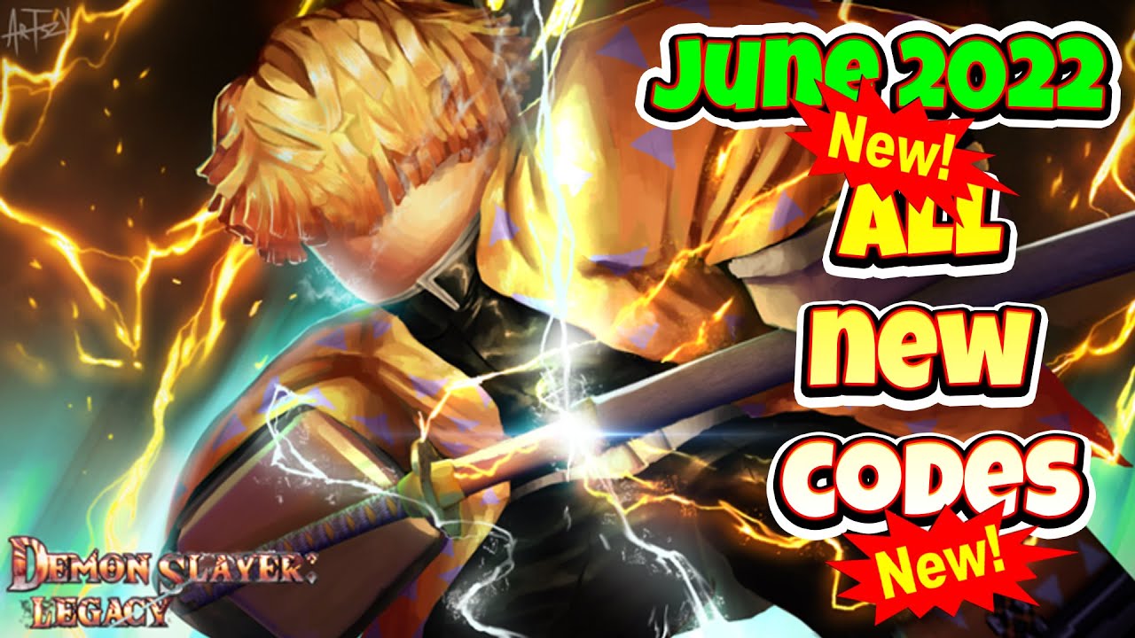 2022 NEW JUNE CODES Roblox [NEW] [ ️LOVE] Demon Slayer: Legacy, ALL ...