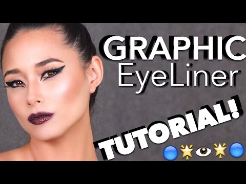 Graphic EyeLiner Halloween MakeUp Tutorial By Celebrity MakeUp Artist Ermahn Ospina