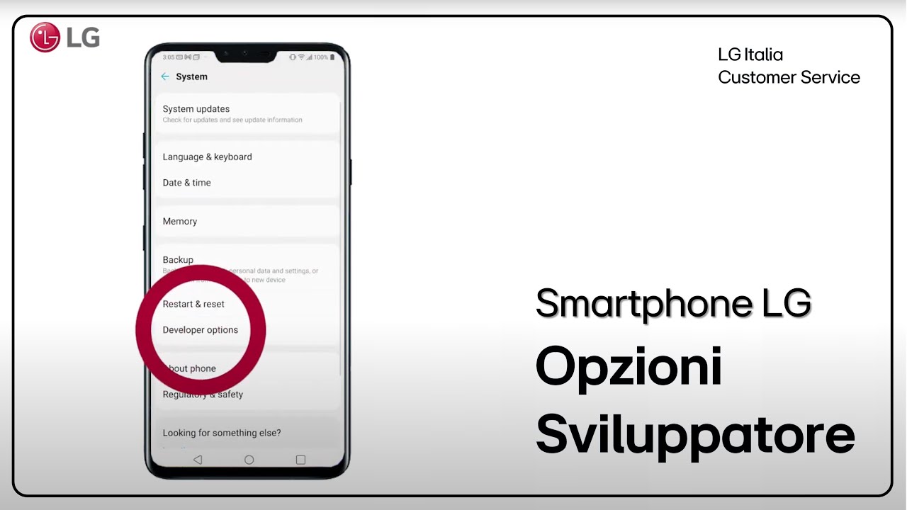 Smartphone LG | Come abilitare Menu Opzioni Sviluppatore e USB ...