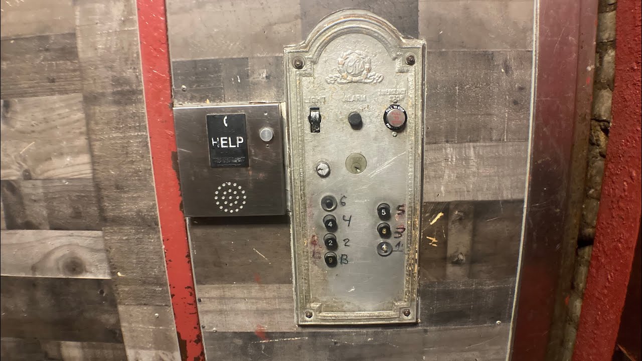 Amazing 1920’s Otis Single Speed Traction Elevators In Brooklyn NYC ...
