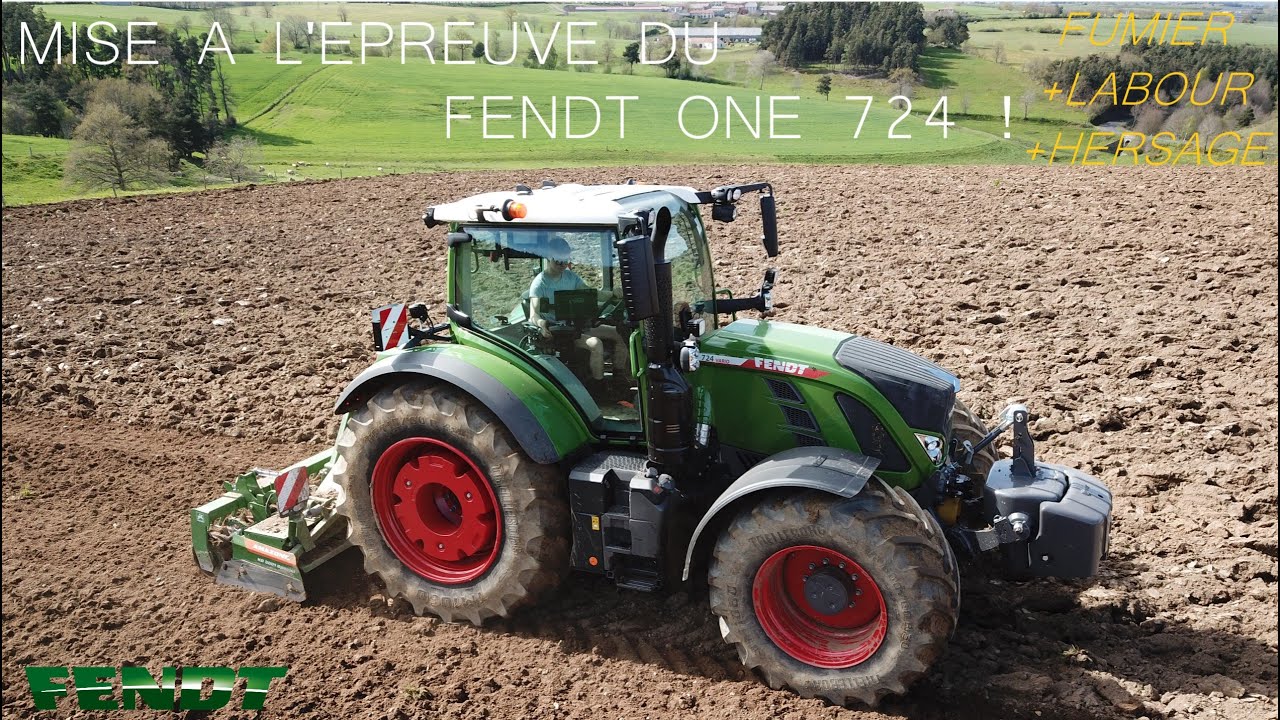 NEW FENDT ONE 724 À L'ÉPREUVE ! Une journée bien remplie chez Kévin !🤠🌽 ...