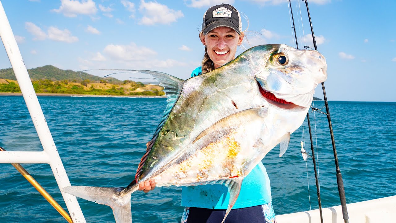 She Caught Dinner & Her DREAM Fish! (Catch Clean Cook) - YouTube