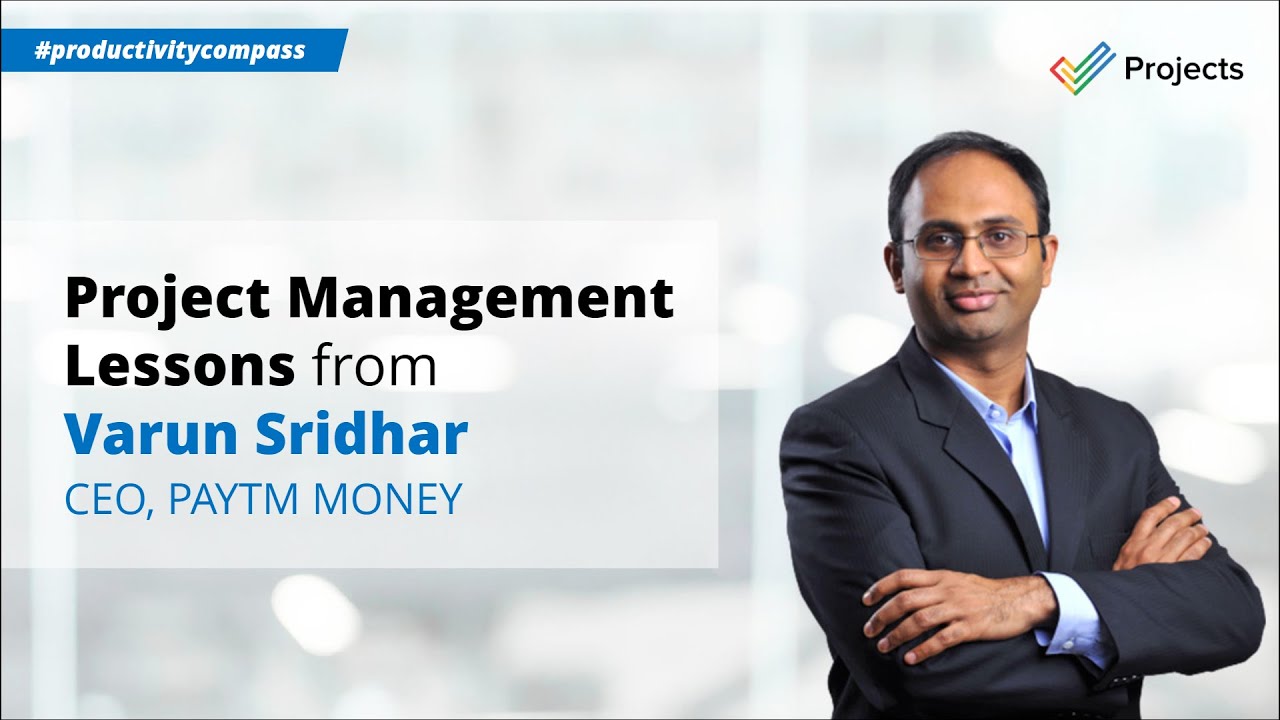 Varun Sridhar | Project Management Lessons - YouTube