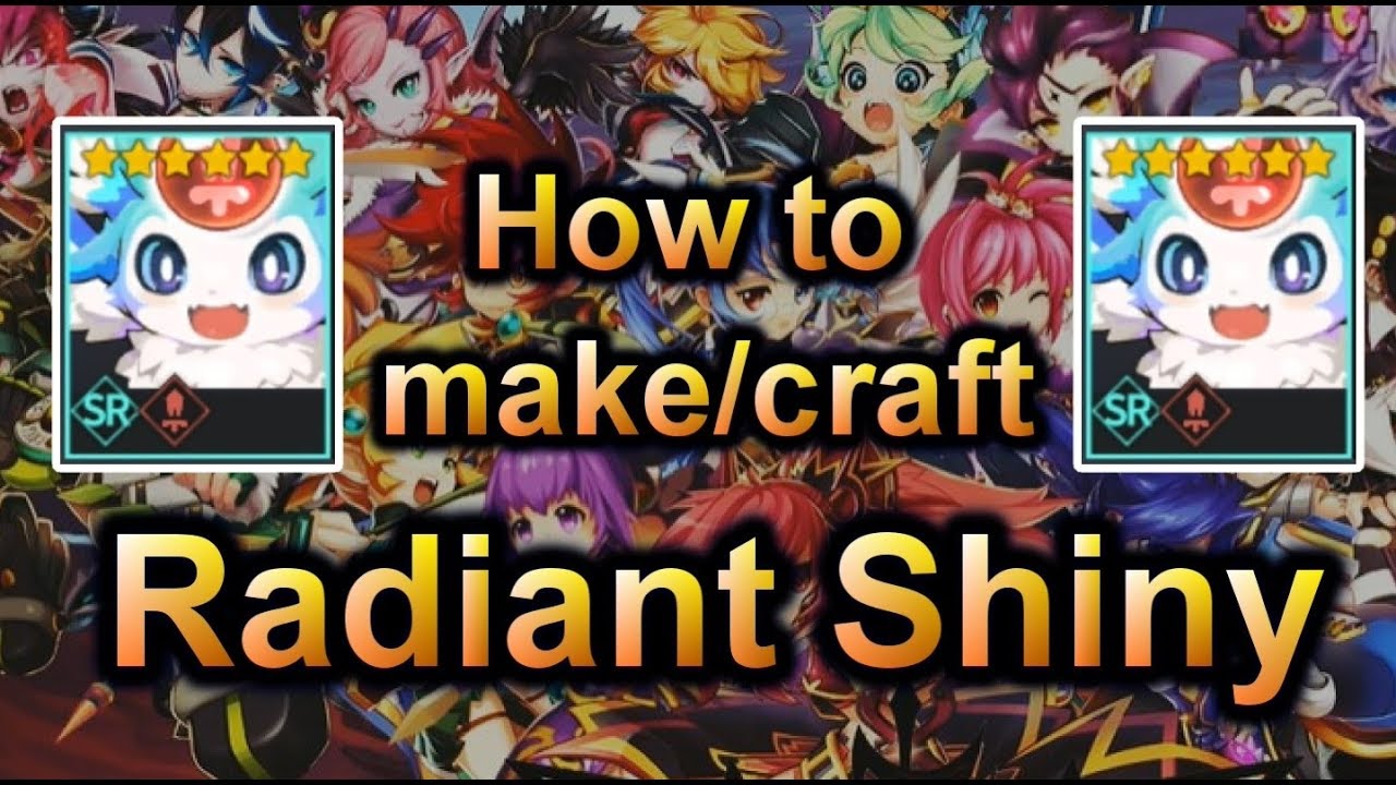[Grand Chase PH] How to make Radiant Shiny - YouTube