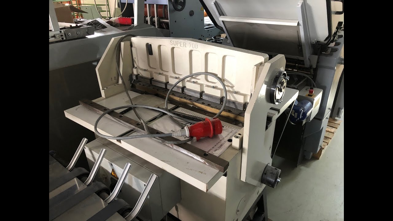 Renz used Punch Super 700 - LA-POSTPRESS - #21884 - YouTube